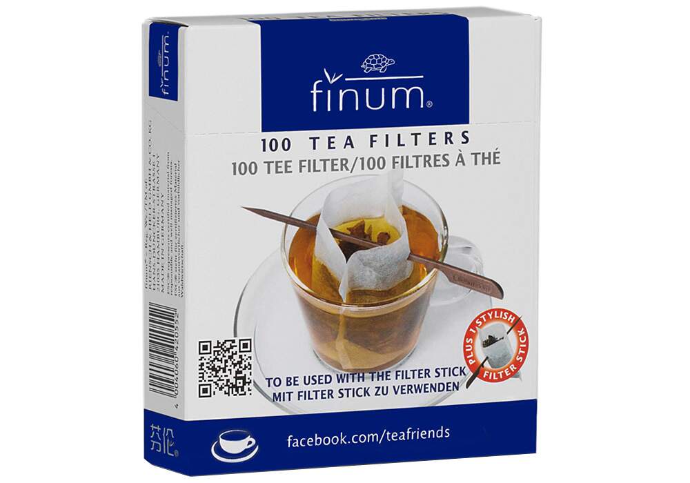 Finum Tea Filters | Square with A Stick