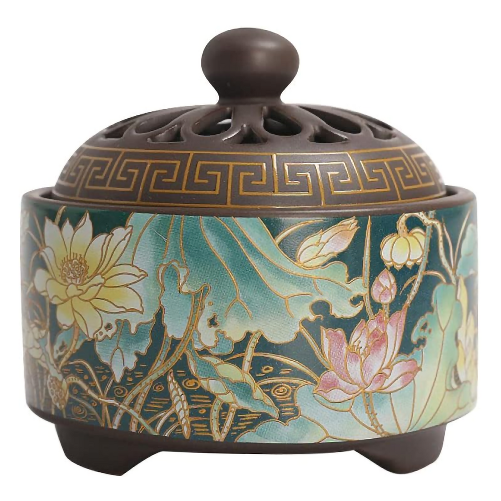 Round Lotus | Incense Burner